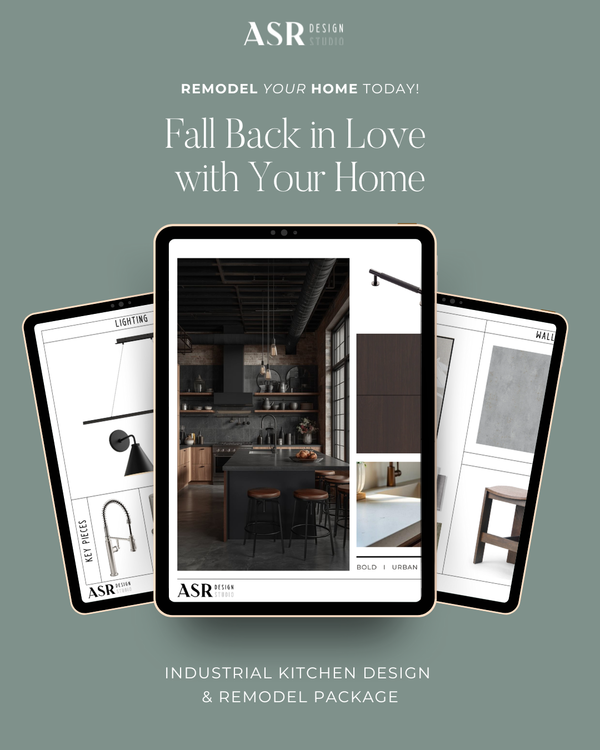 Industrial Kitchen Design & Remodel Package (Digital Product) – ASR ...